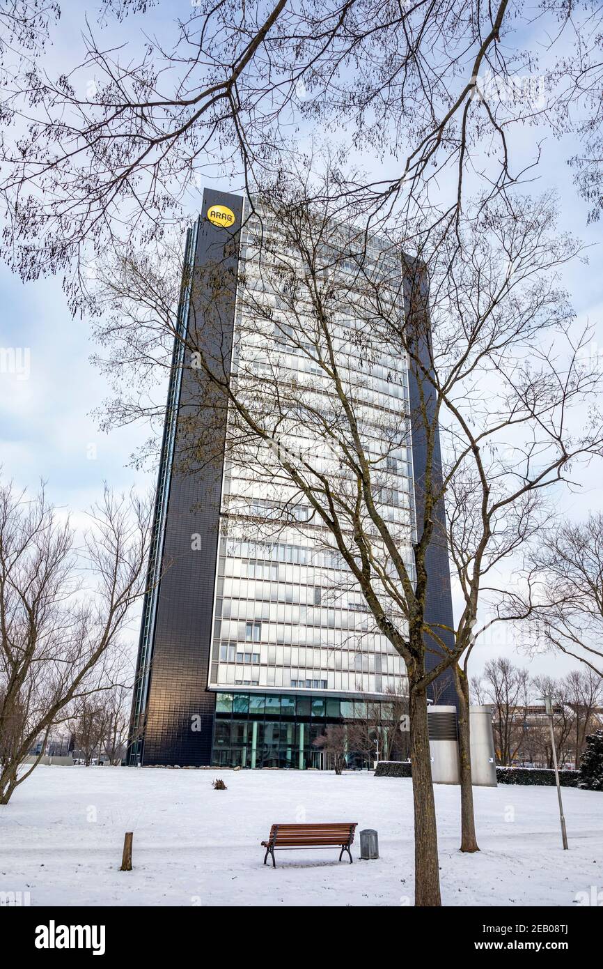 Arag group arag skyscraper hi-res stock photography and images - Alamy