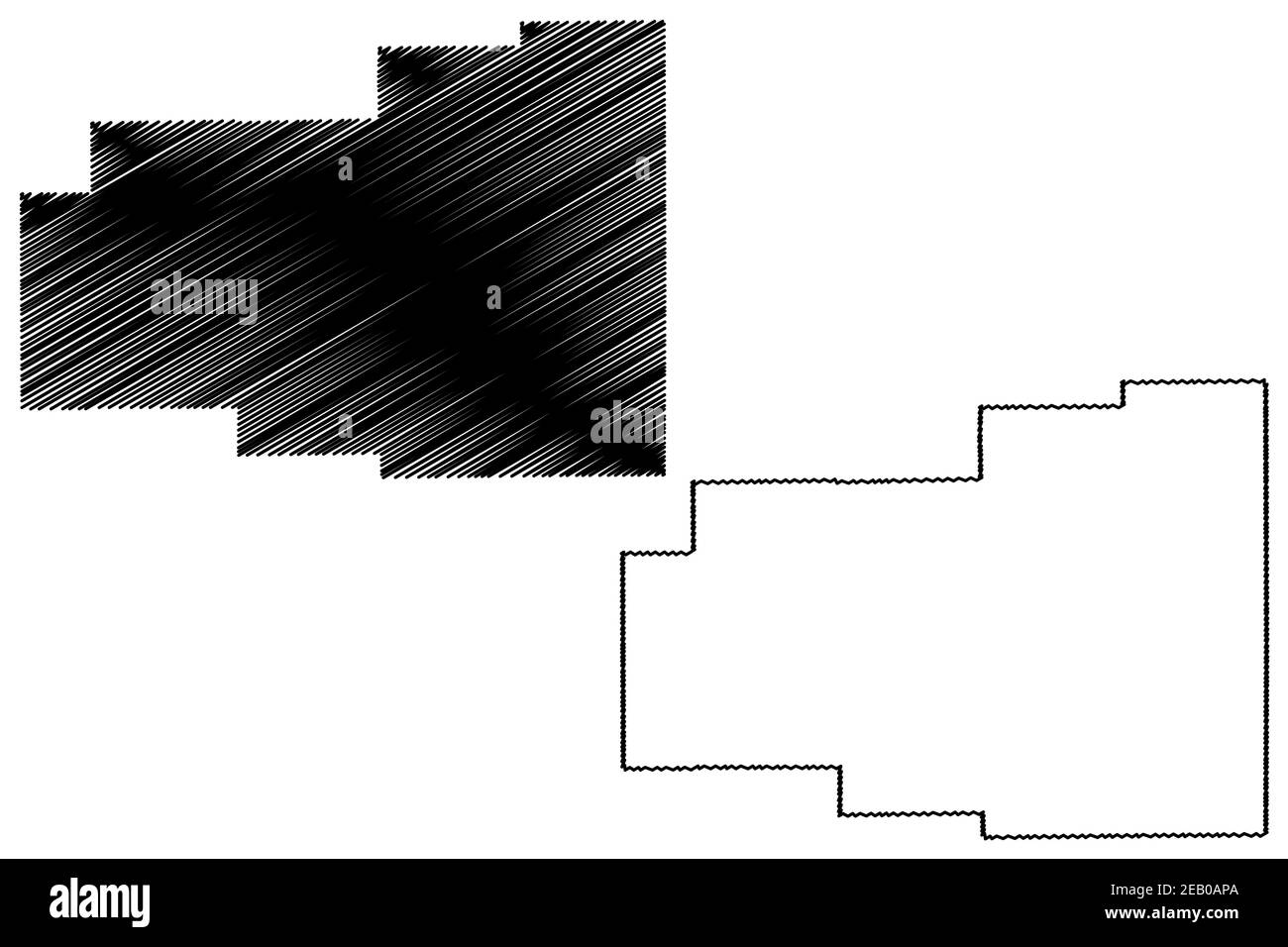 Allen County, Ohio State (U.S. county, United States of America, USA, U ...