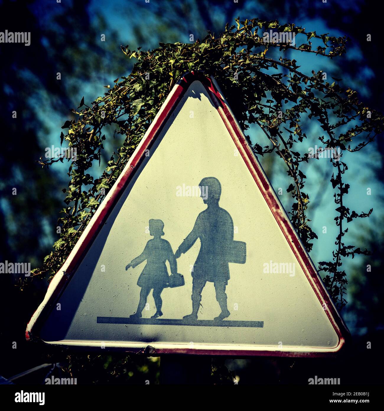Old school sign in France Stock Photo - Alamy