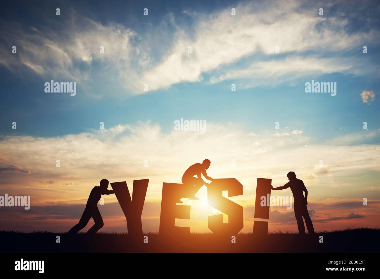 Group effort hi-res stock photography and images - Alamy