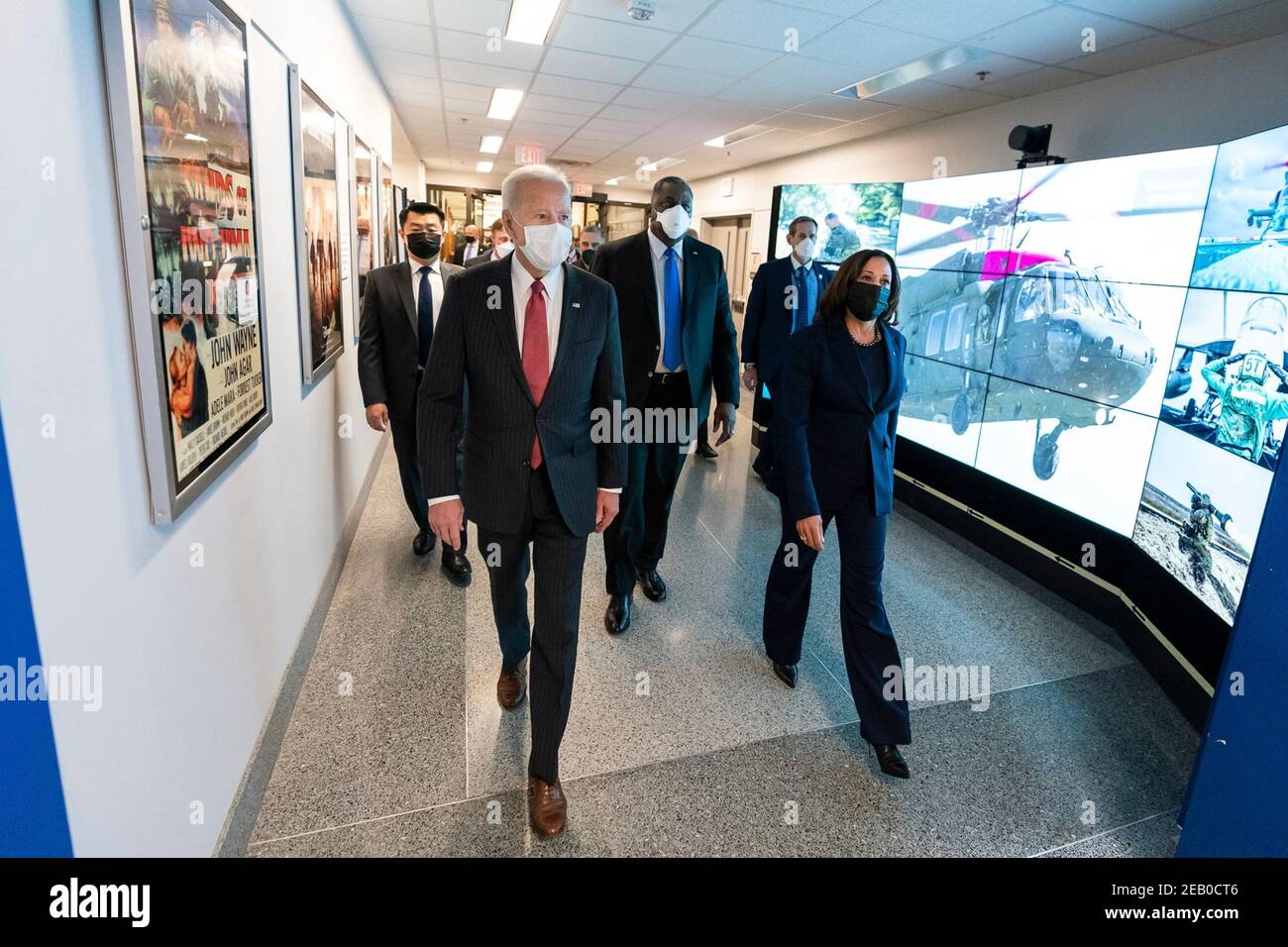 Pentagon Interior Hallway