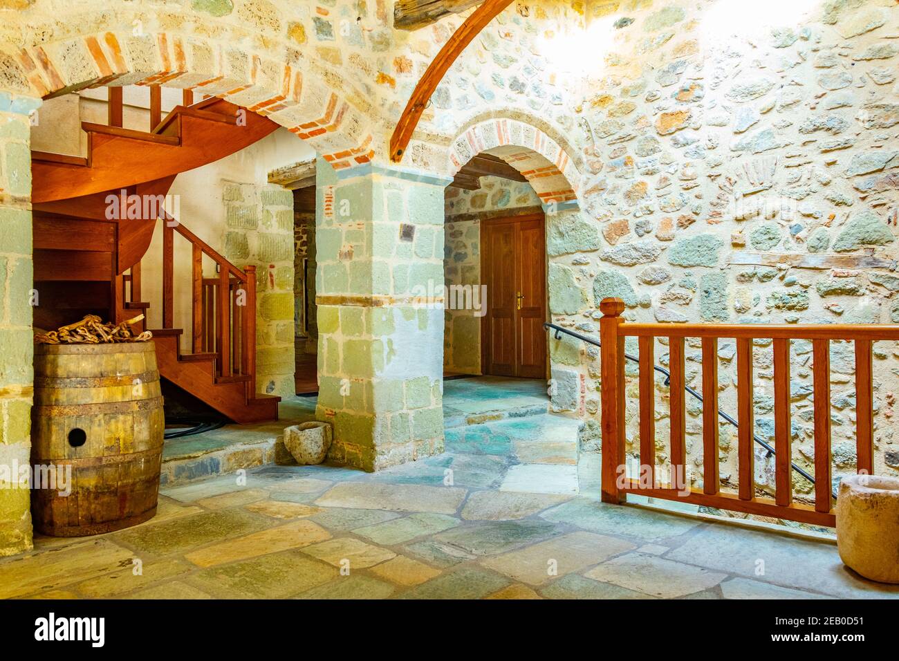 Meteora monastery interior hi-res stock photography and images - Alamy
