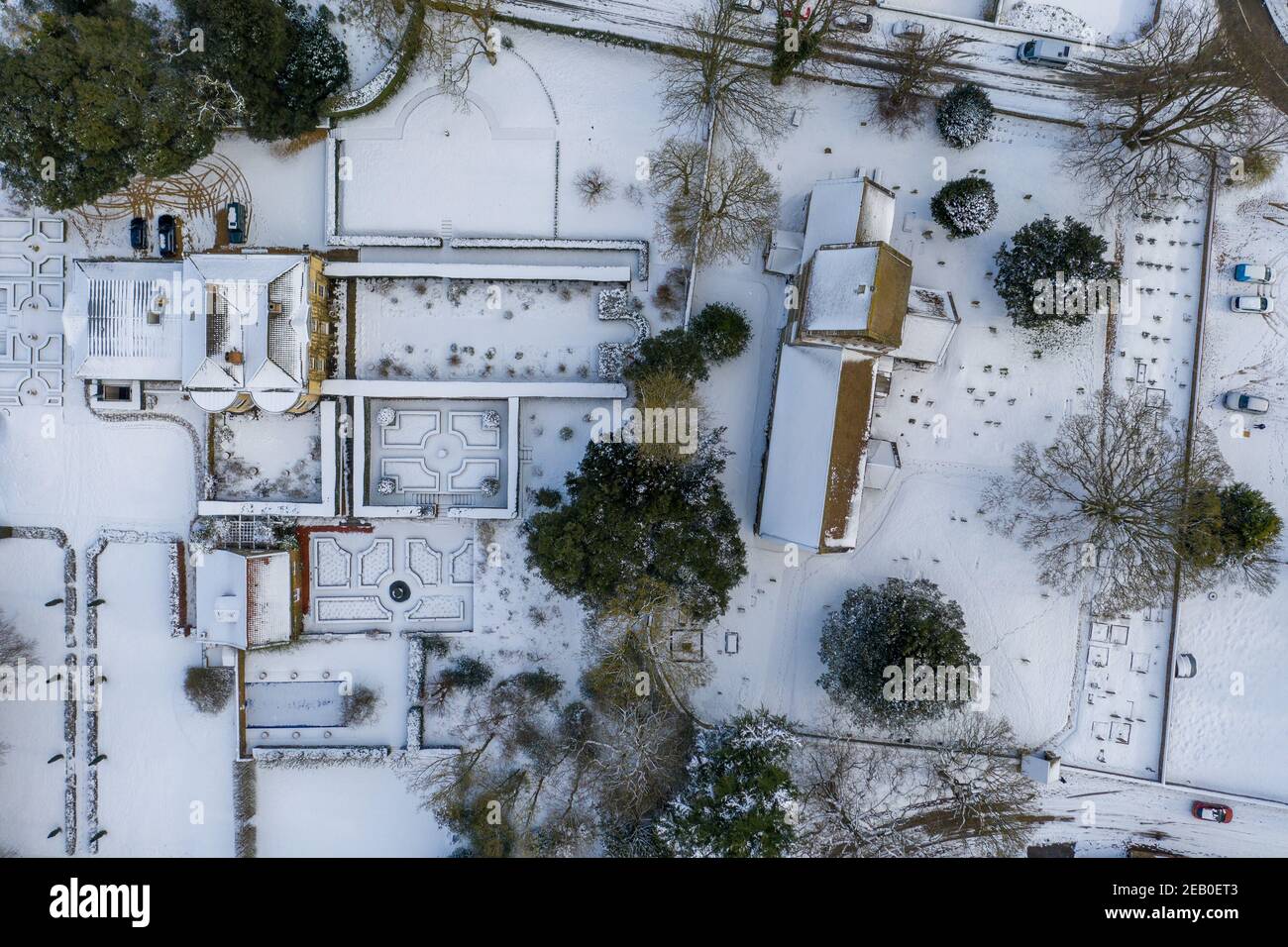 Sandringham estate aerial hi-res stock photography and images - Alamy