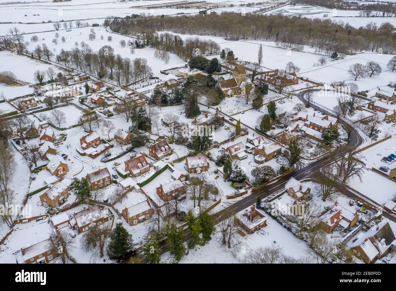 Sandringham Estate Aerial High Resolution Stock Photography and Images ...