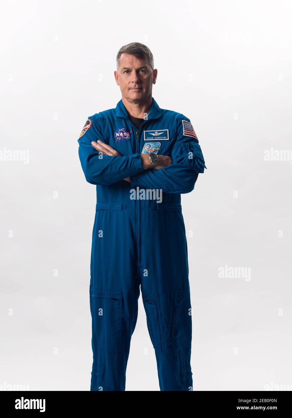 NASA astronaut and SpaceX Crew-2 Commander Shane Kimbrough portrait at ...