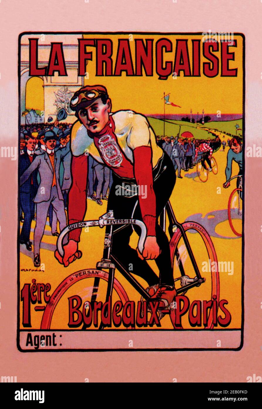 Vintage bicycle race hi-res stock photography and images - Alamy