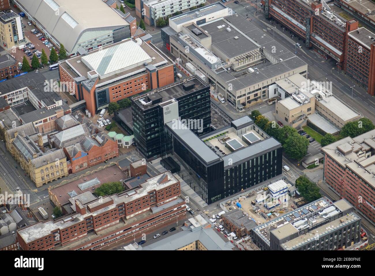 Aerial Views of Manchester Metropolitan University, including ...