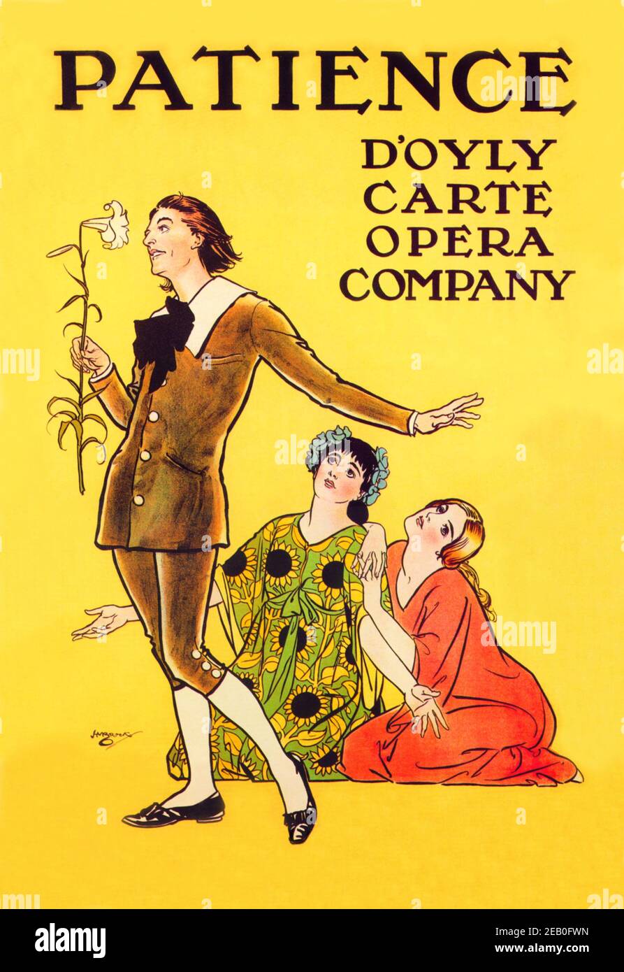 Gilbert And Sullivan Patience High Resolution Stock Photography and ...