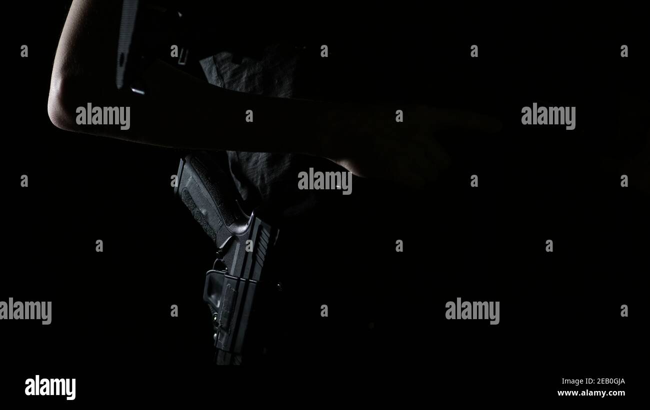 Carrying A Gun High Resolution Stock Photography and Images - Alamy