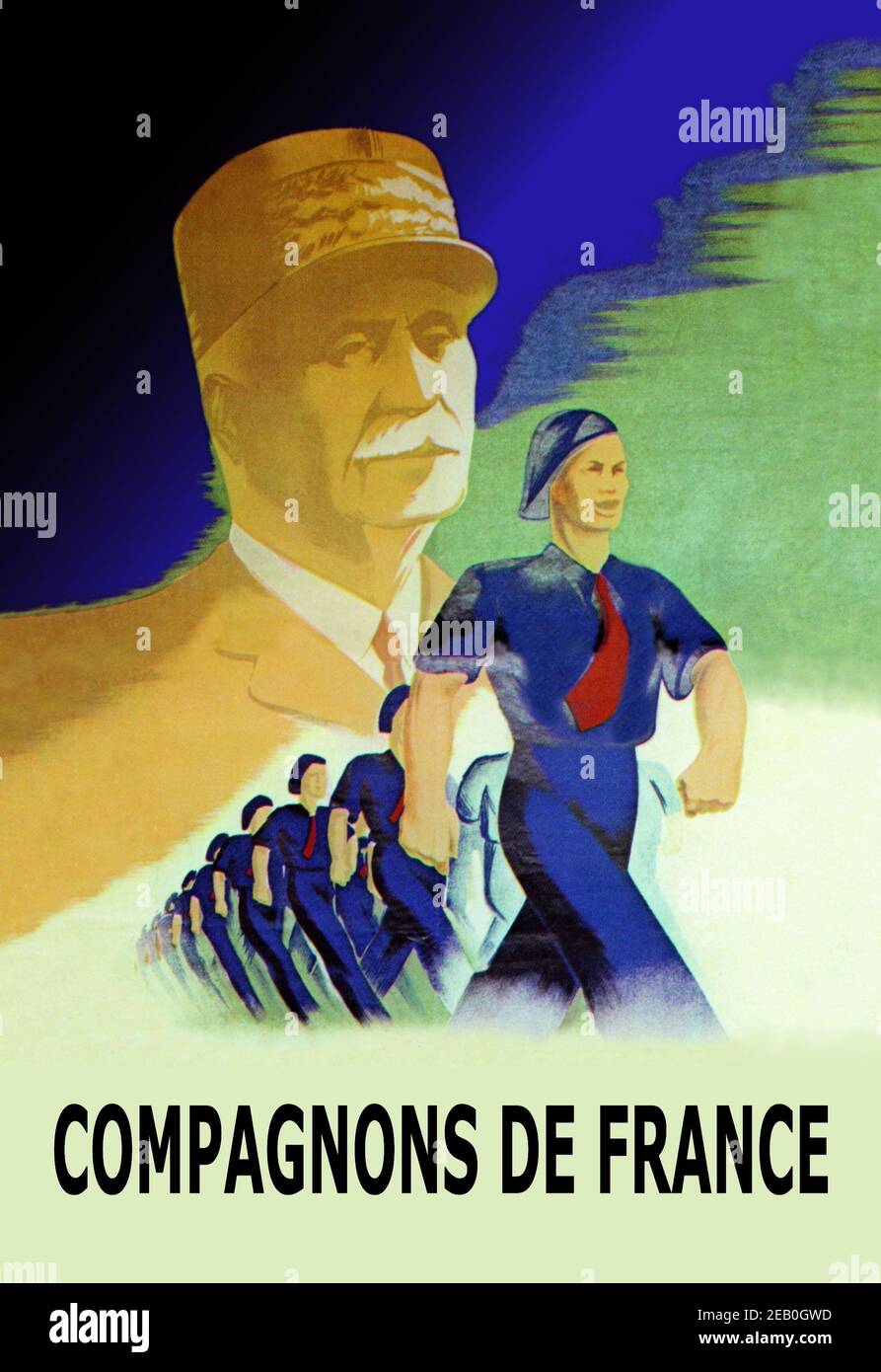 Compagnons de France Stock Photo - Alamy