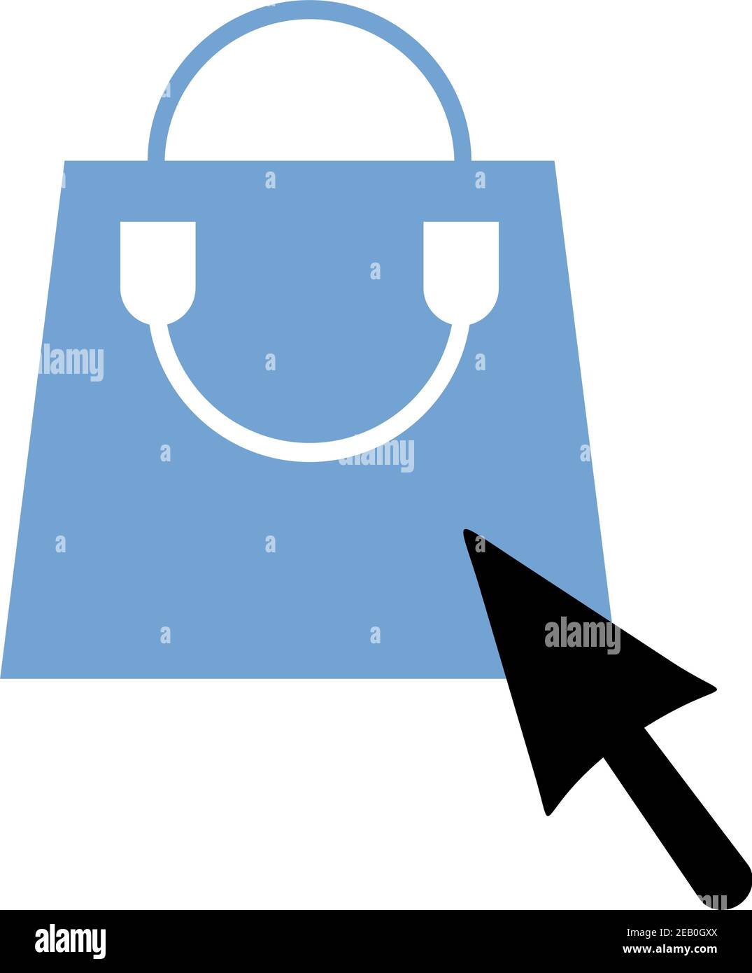 shop bag icon Stock Vector Image & Art - Alamy