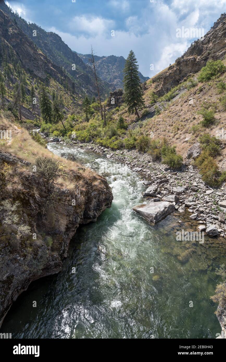 Big Creek, Frank Church - River of No Return Wilderness, Idaho Stock ...