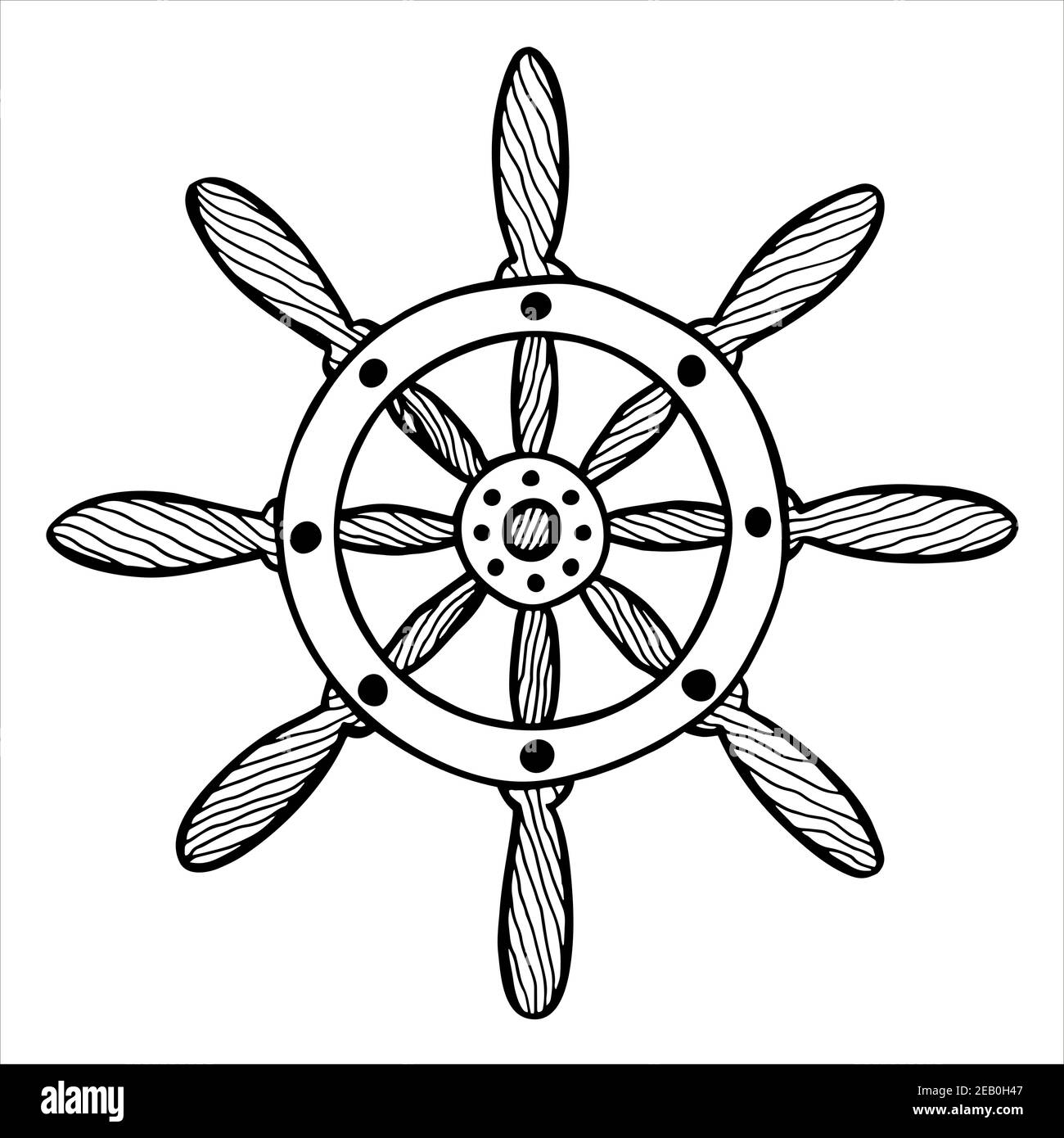 Hand wheel ship hi-res stock photography and images - Alamy