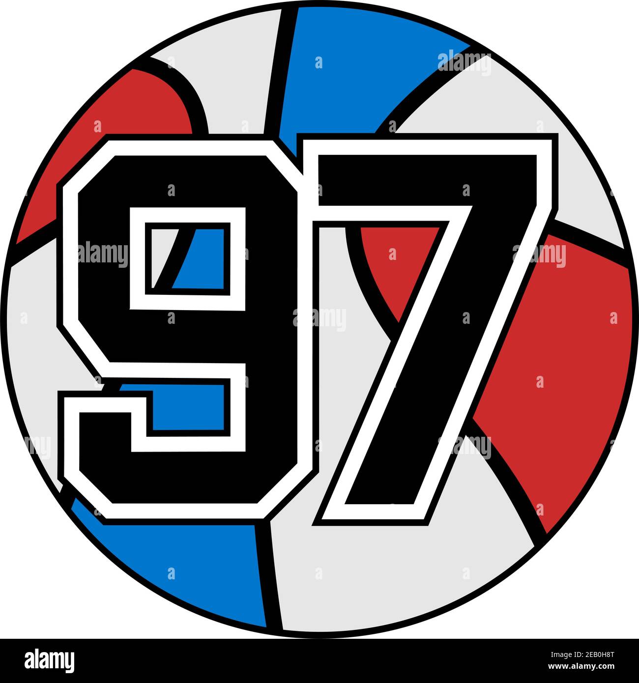 Number 97 Cut Out Stock Images & Pictures - Alamy