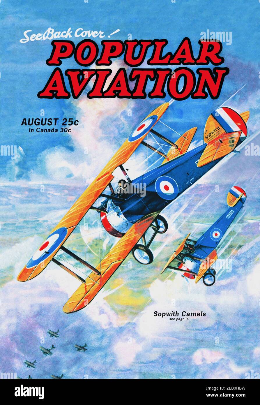 Vintage plane hi-res stock photography and images - Alamy