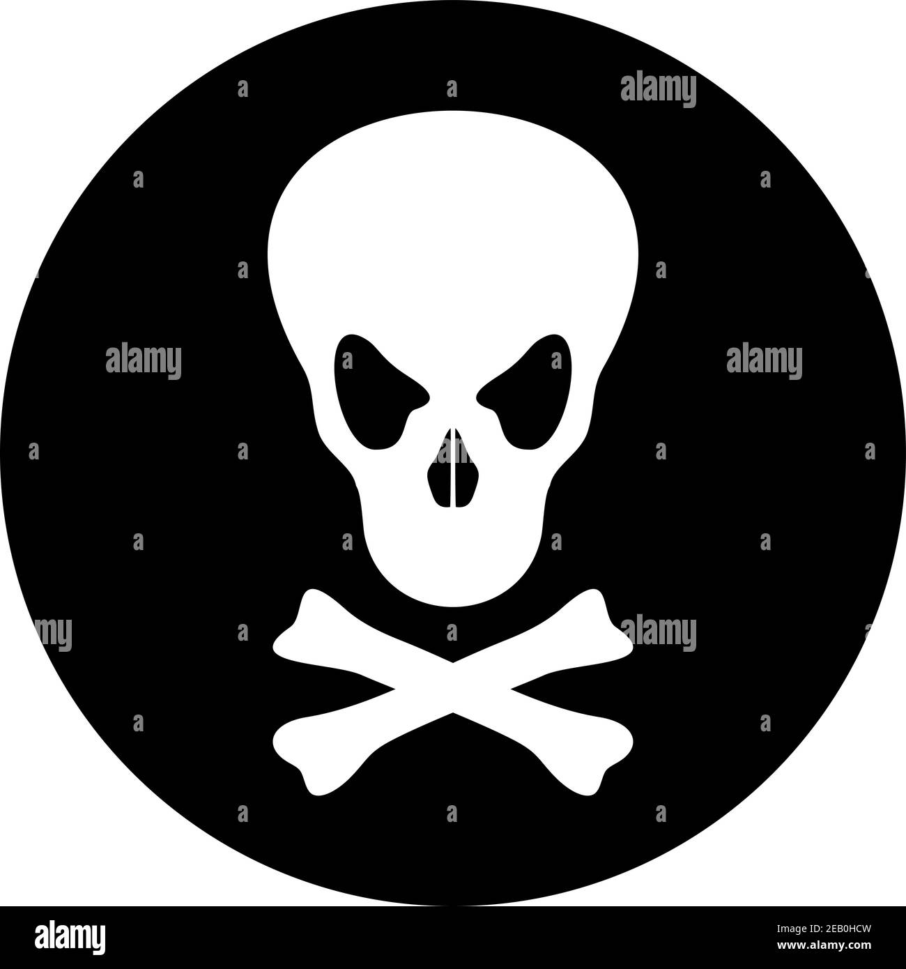 Skull and cross Cut Out Stock Images & Pictures - Alamy