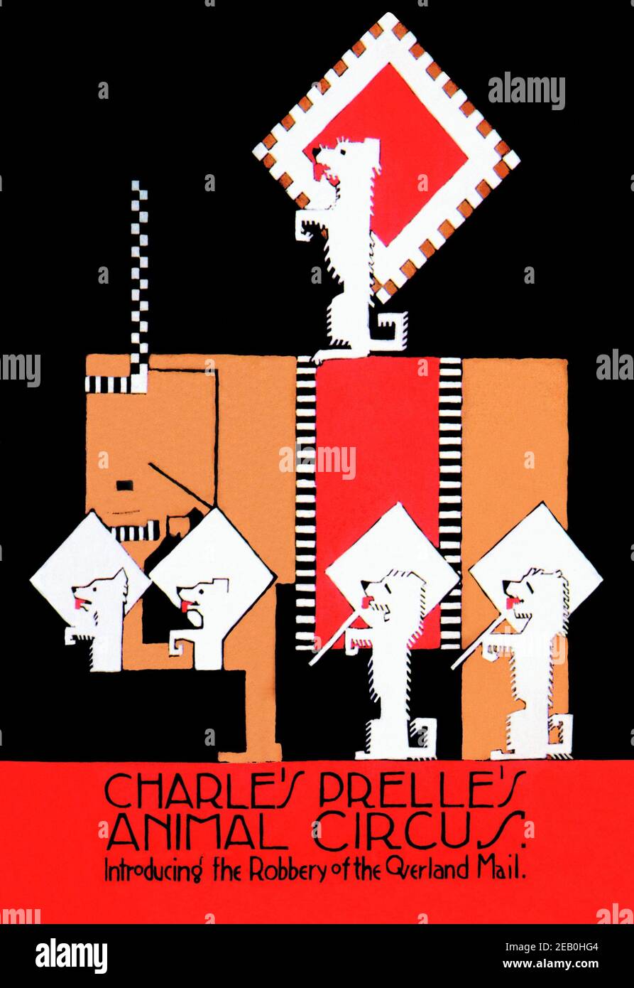 Charles Prelle's Animal Circus Stock Photo - Alamy