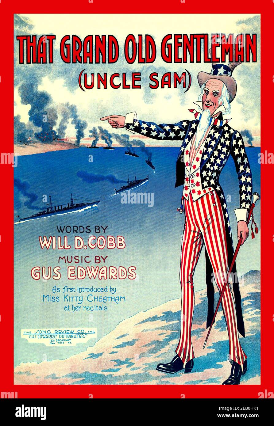Grand Old Gentleman (Uncle Sam Stock Photo - Alamy