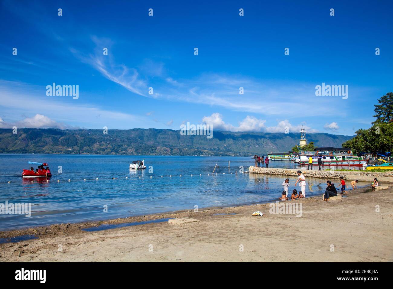Samosir island scenery hi-res stock photography and images - Alamy