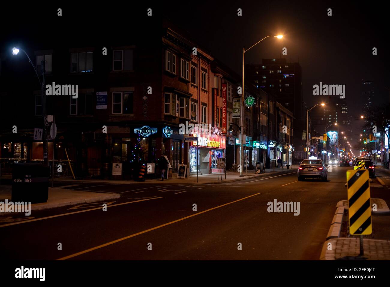 DOWNTOWN STREETS ARE EMPTY DUE TO LOCKDOWN MEASURES DURING COVID-19 ...