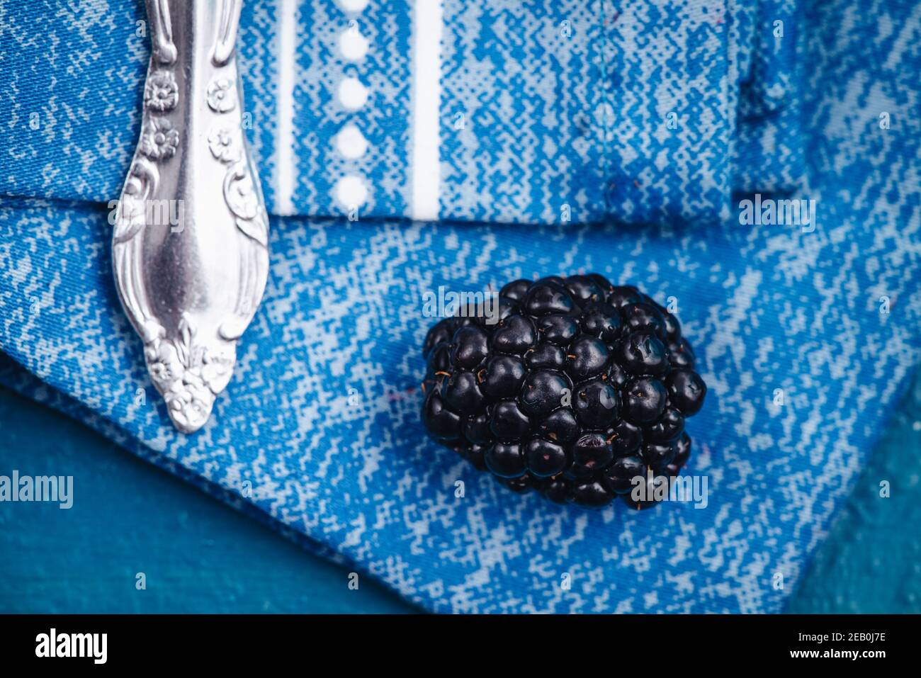 Beautiful fresh organic blackberry hi-res stock photography and images ...