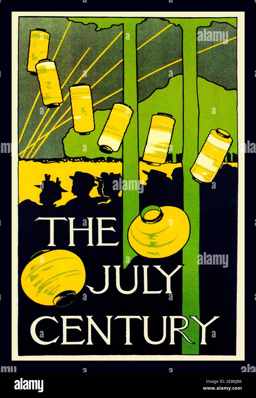 July Century 1895 Stock Photo - Alamy
