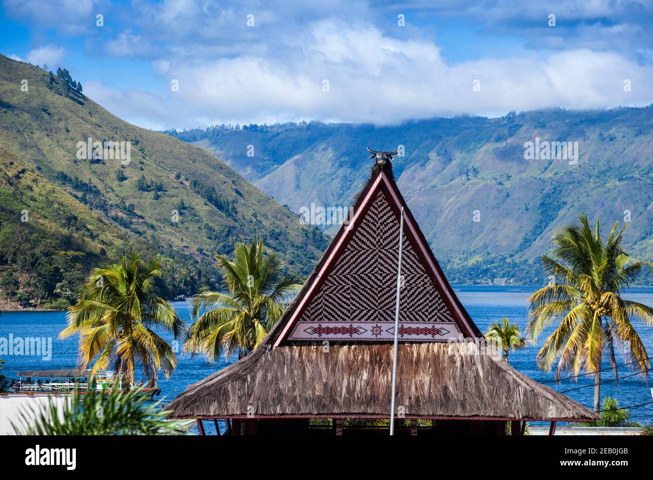 Samosir island lake hi-res stock photography and images - Alamy