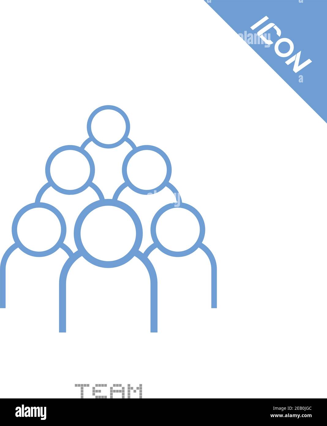 Team work icon Stock Vector Images - Alamy