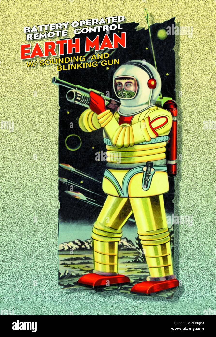 Man with ray gun hi-res stock photography and images - Alamy