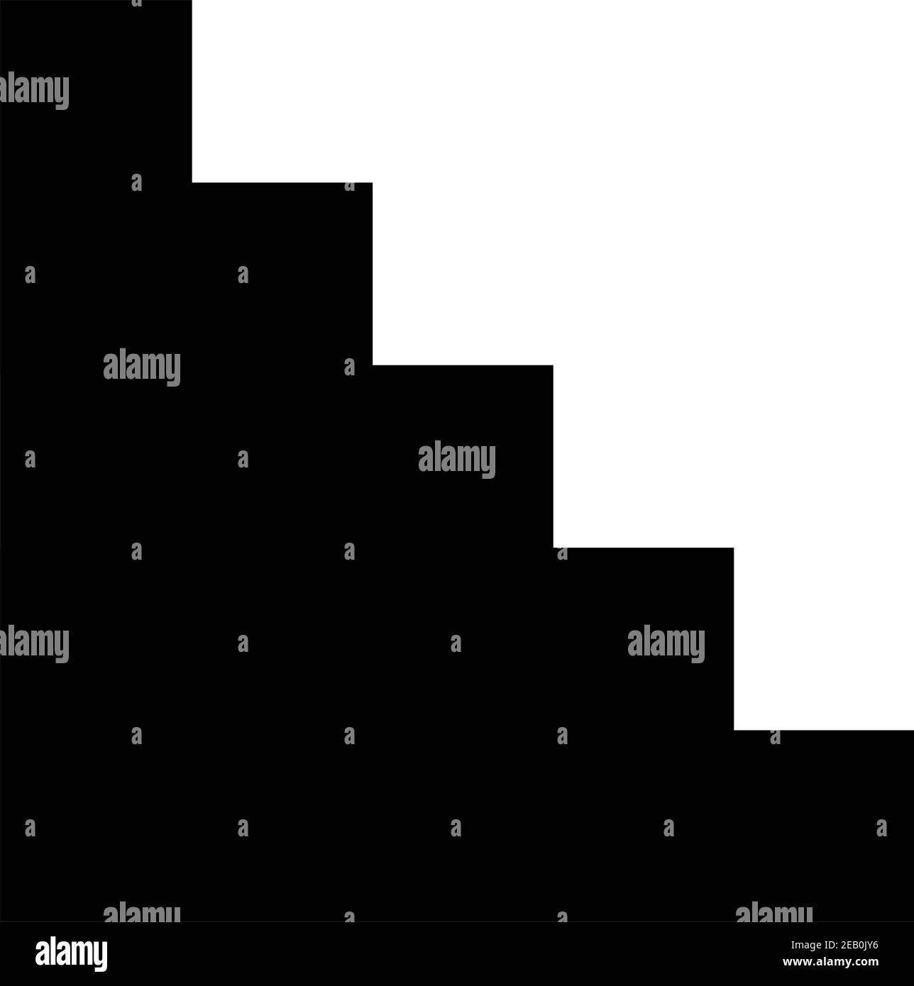 White stairs Stock Vector Images - Alamy