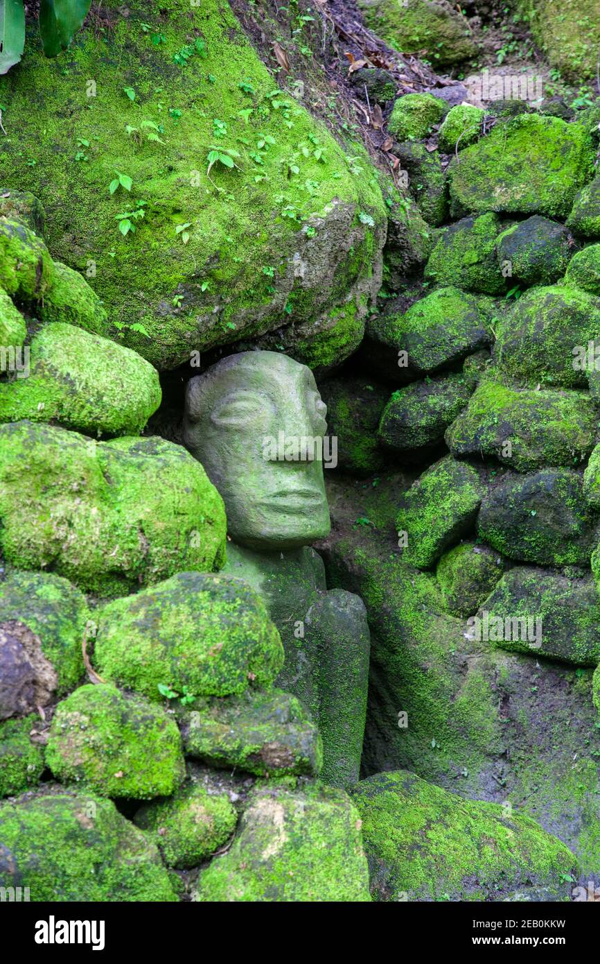 Indonesia, Sumatra, Samosir Island, Lake Toba, Ambarita, Ancient Batak ...