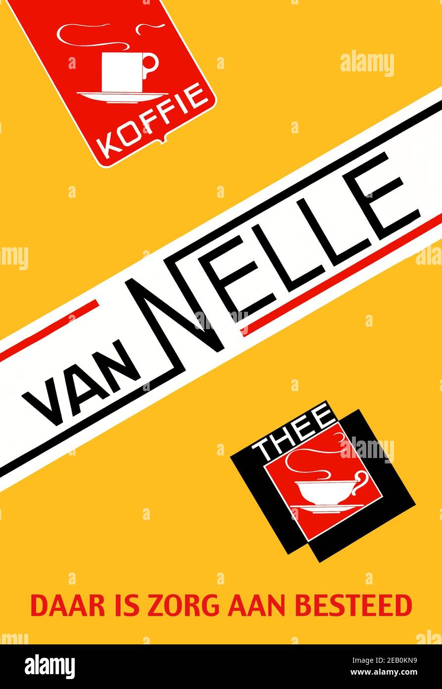Van Nelle Coffee and Tea Stock Photo - Alamy