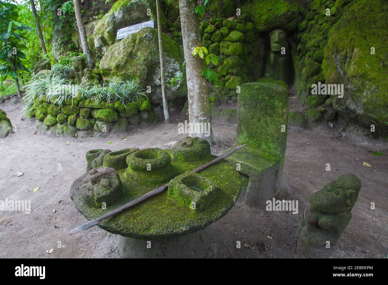 Indonesia, Sumatra, Samosir Island, Lake Toba, Ambarita, Ancient Batak ...