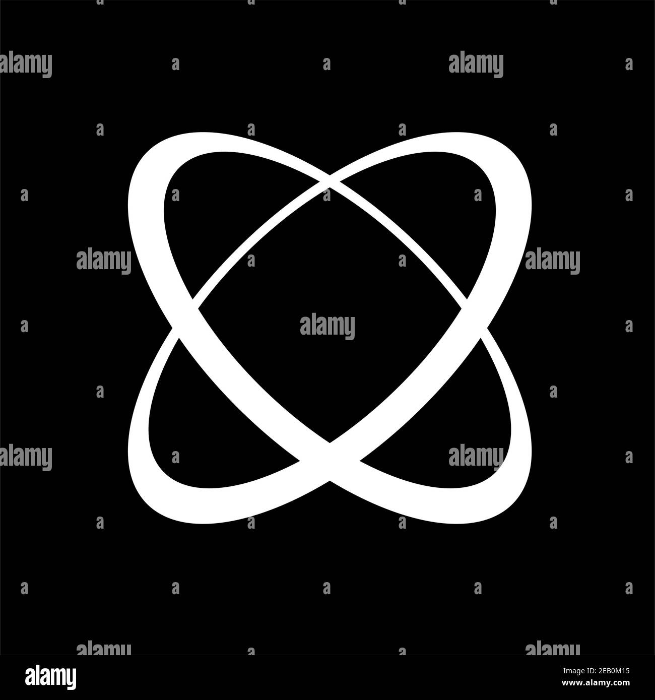 Atomic symbol Black and White Stock Photos & Images - Alamy