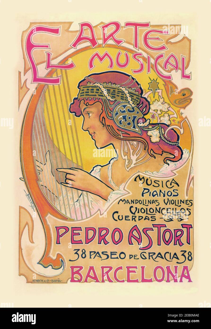 Arte Musical Music Store Stock Photo - Alamy