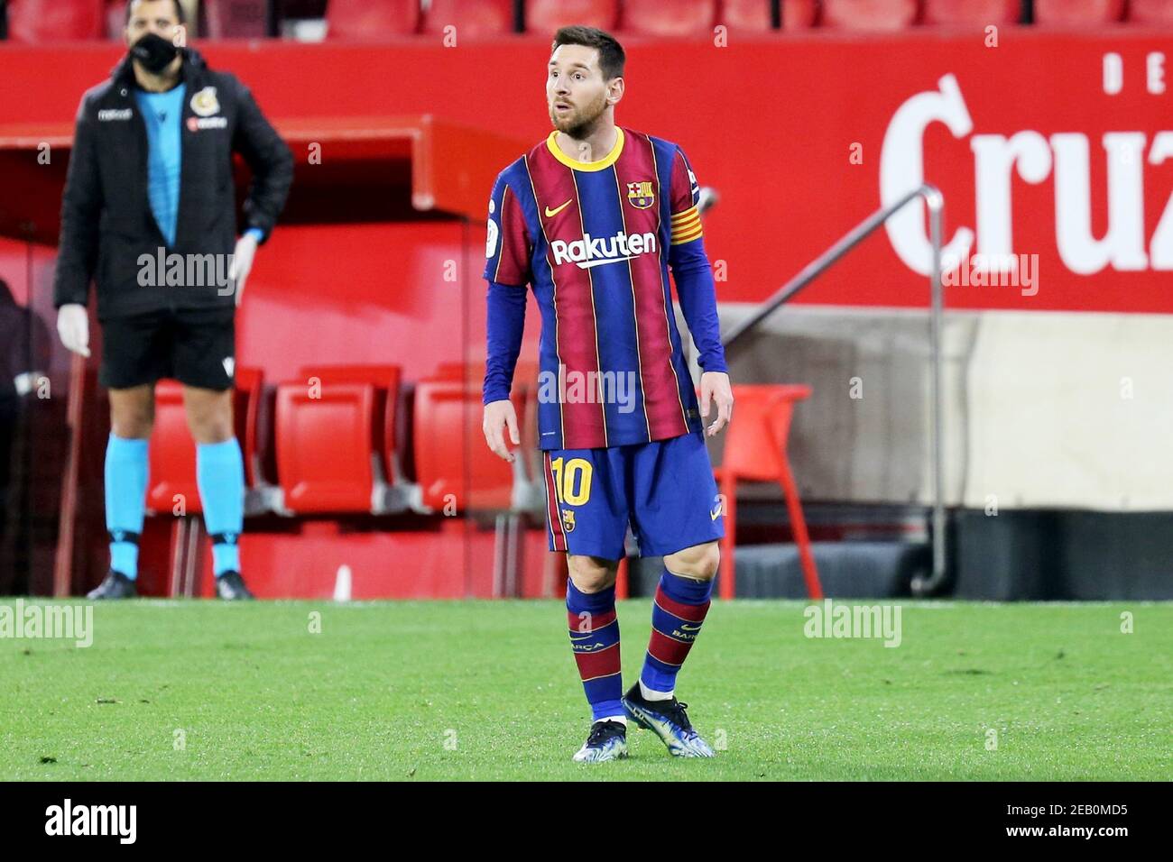 Lionel messi barcelona goal 2021 hi-res stock photography and images ...