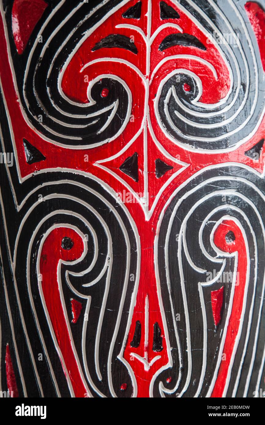 Indonesia, Sumatra, Samosir Island, Lake Toba, Tomok, Traditional Batak ...