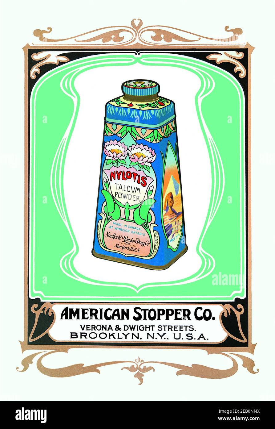 Talcum powder vintage hi-res stock photography and images - Alamy