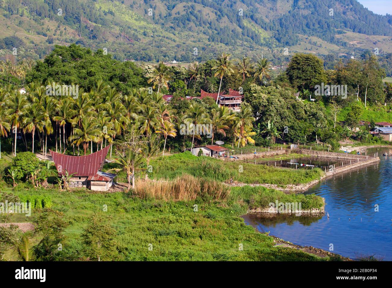 Samosir island scenery hi-res stock photography and images - Alamy