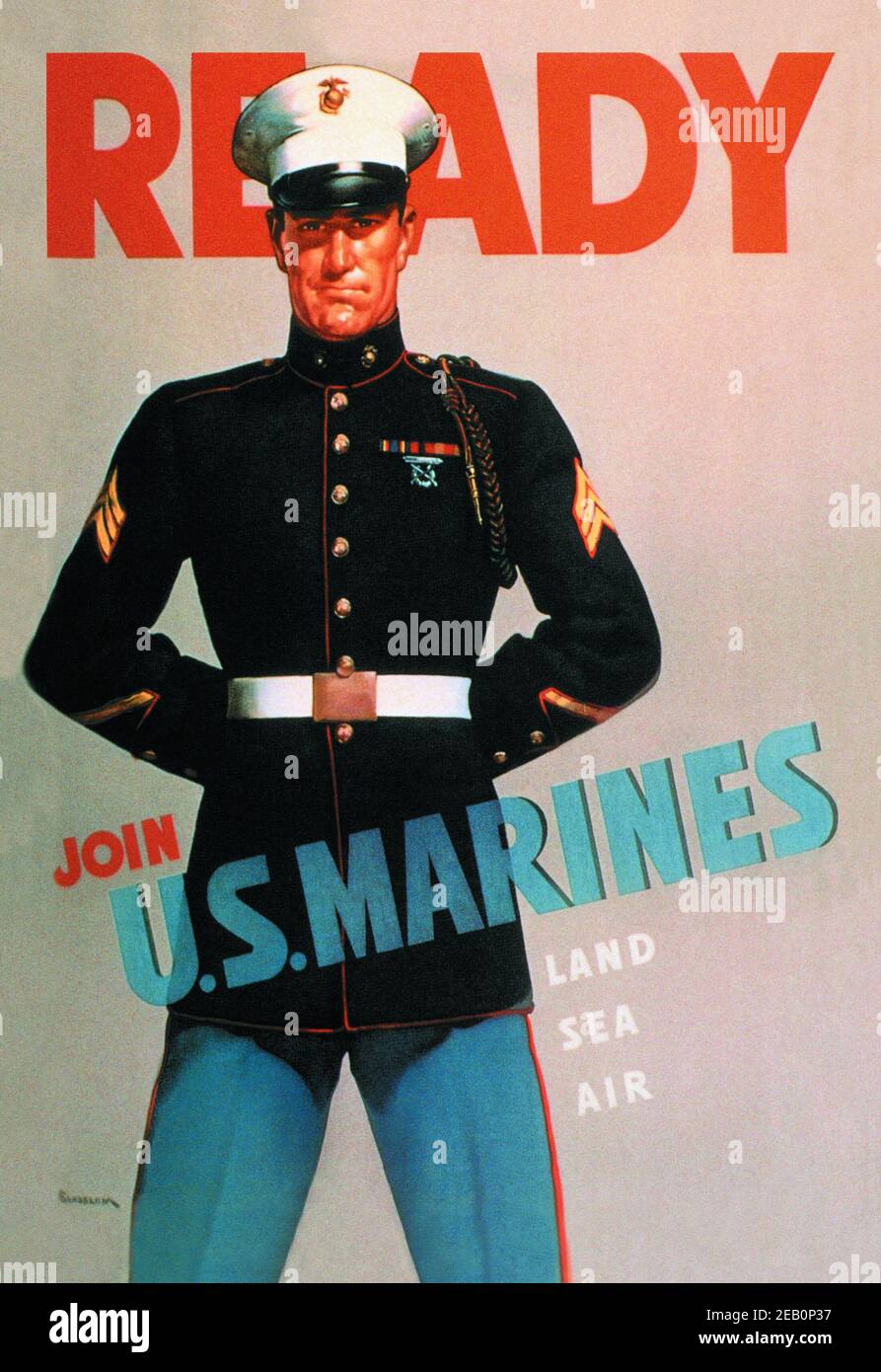 Join the us marine corps hi-res stock photography and images - Alamy