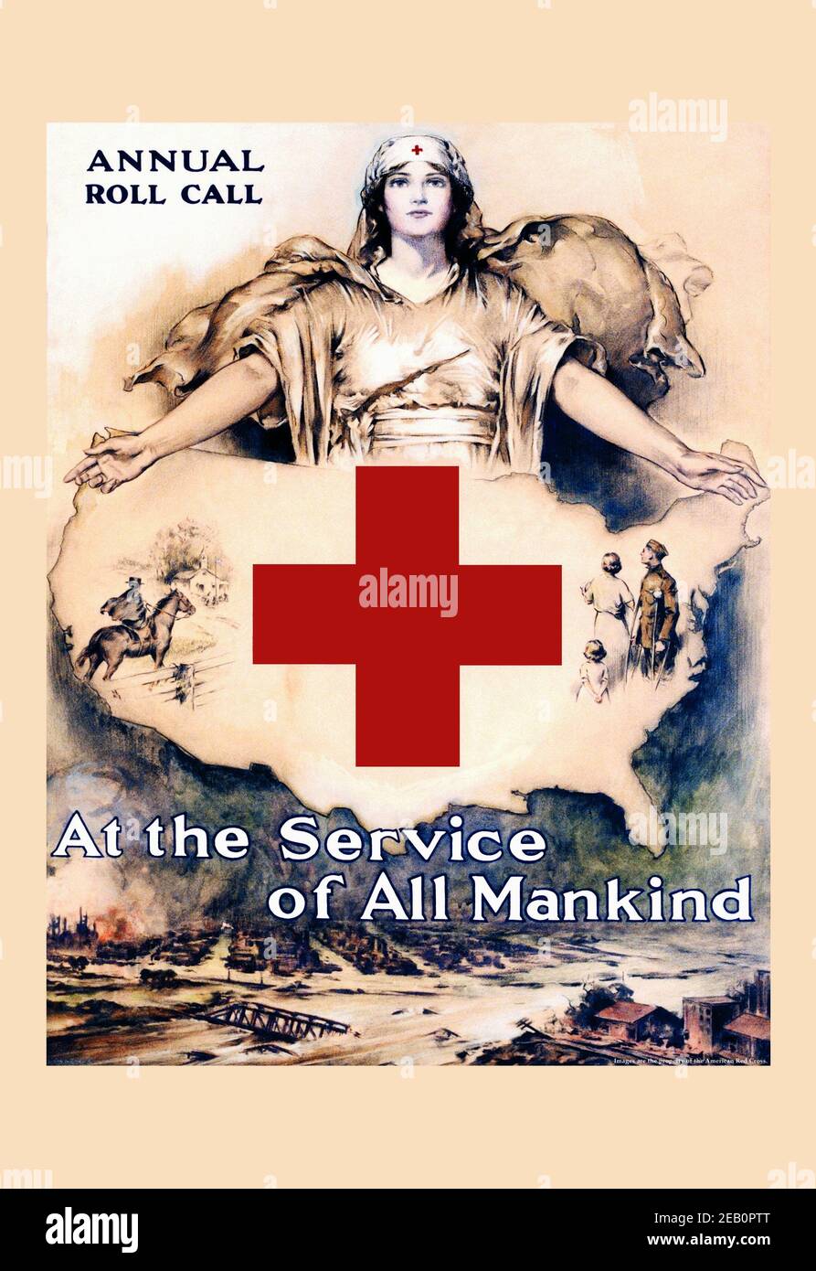 Nursing service cross hi-res stock photography and images - Alamy