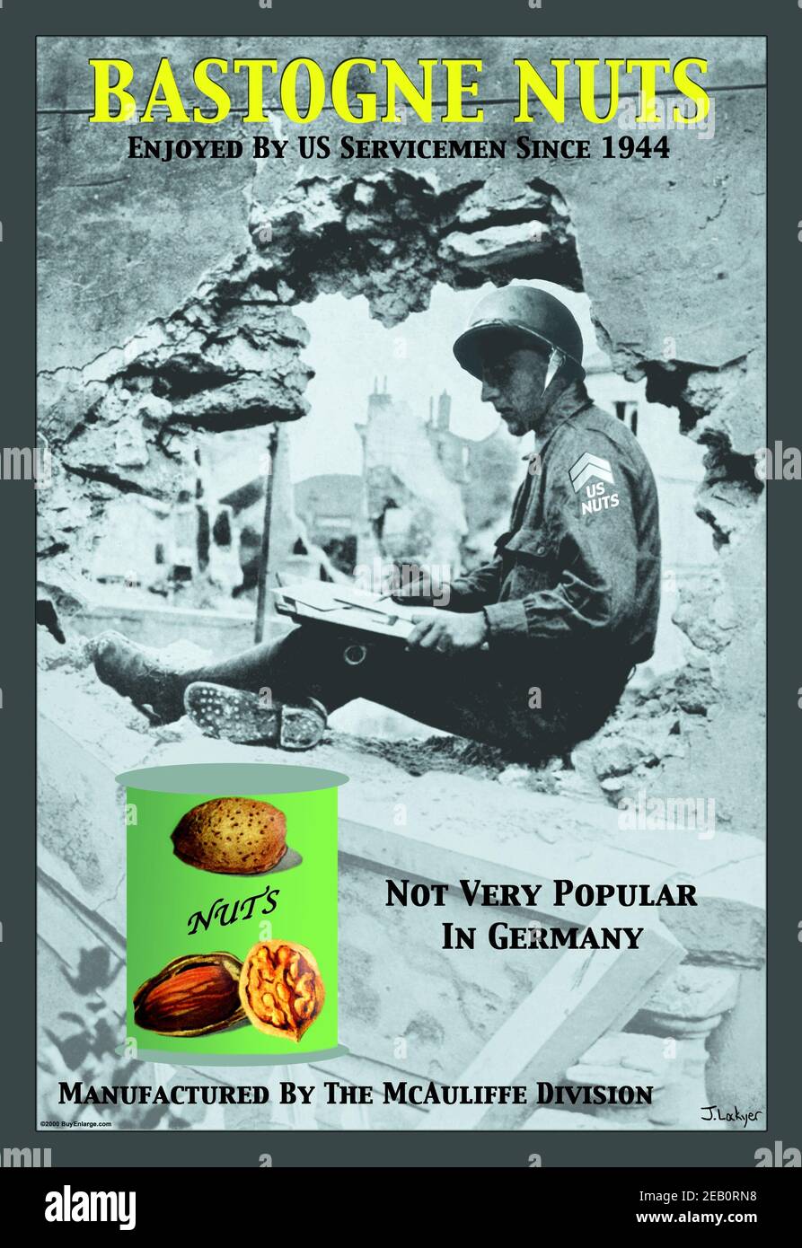 Bastogne Nuts 2000 Stock Photo - Alamy