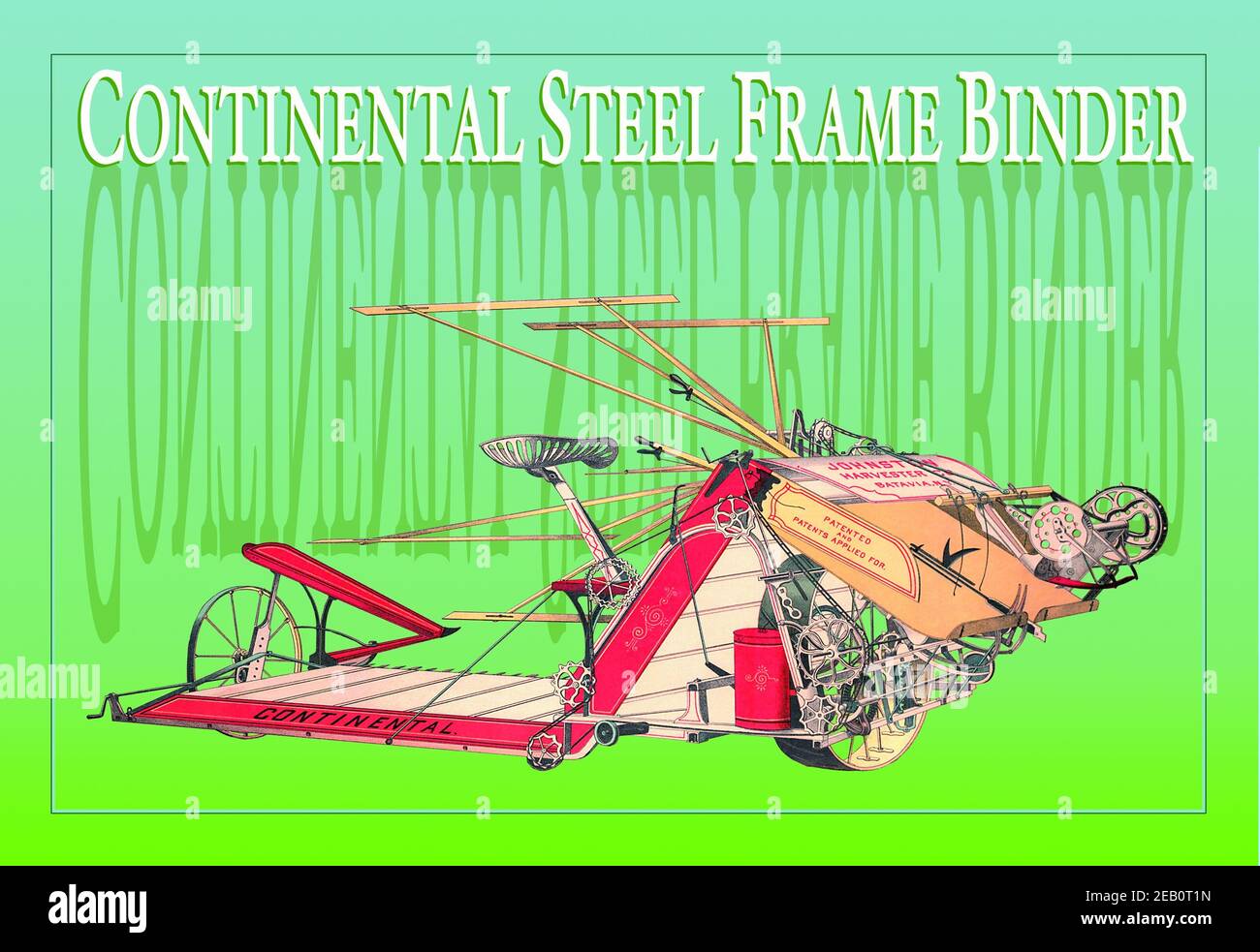 Continental Steel Frame Binder Stock Photo - Alamy