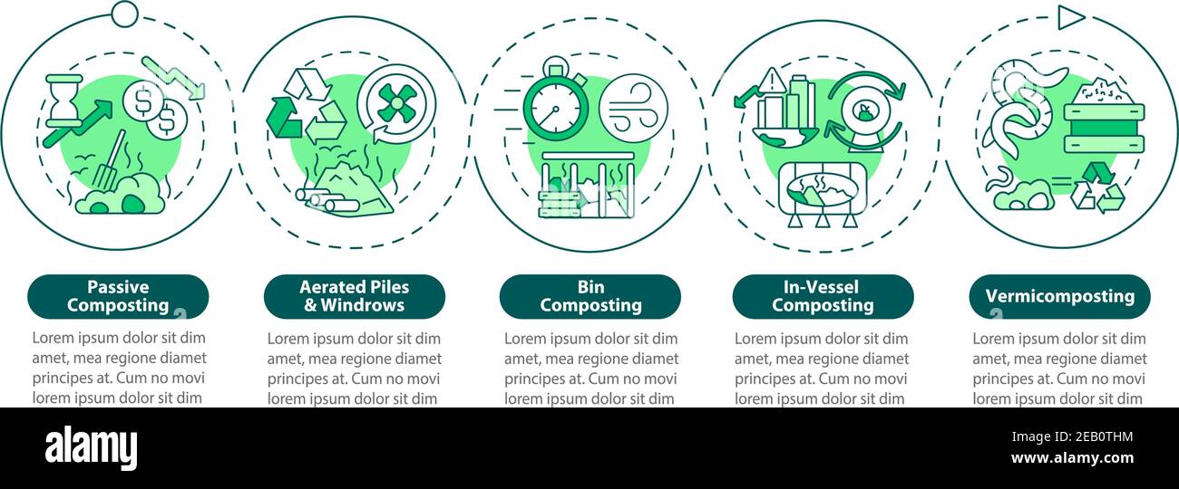 Decomposition vector infographic template Stock Vector Image & Art - Alamy