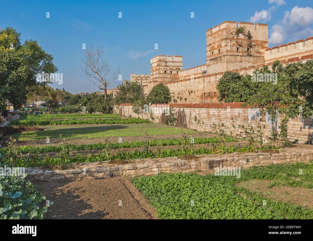 Theodosian walls hi-res stock photography and images - Alamy