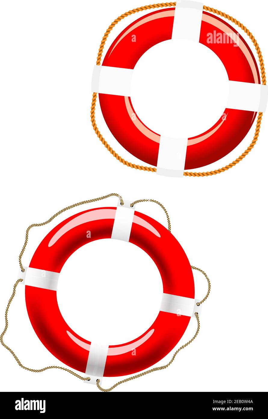 Buoyant ring Stock Vector Images - Alamy