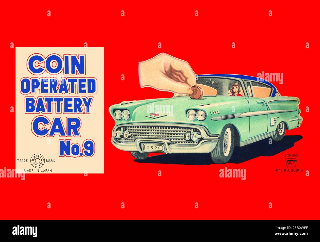 Coin operated battery car hi-res stock photography and images - Alamy