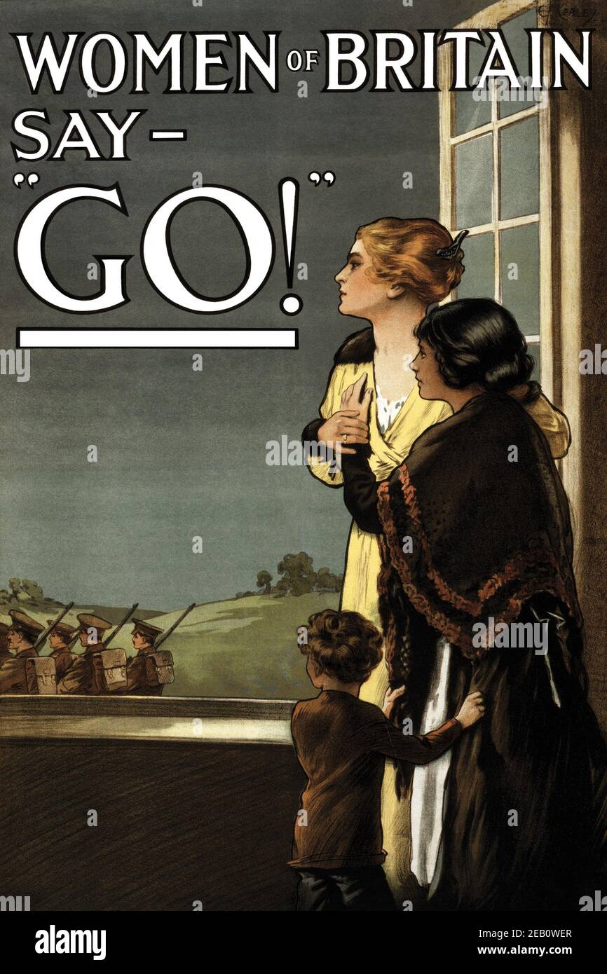 Women of britain say go hi-res stock photography and images - Alamy