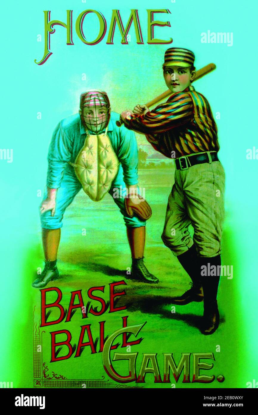 Home Baseball Game Stock Photo - Alamy