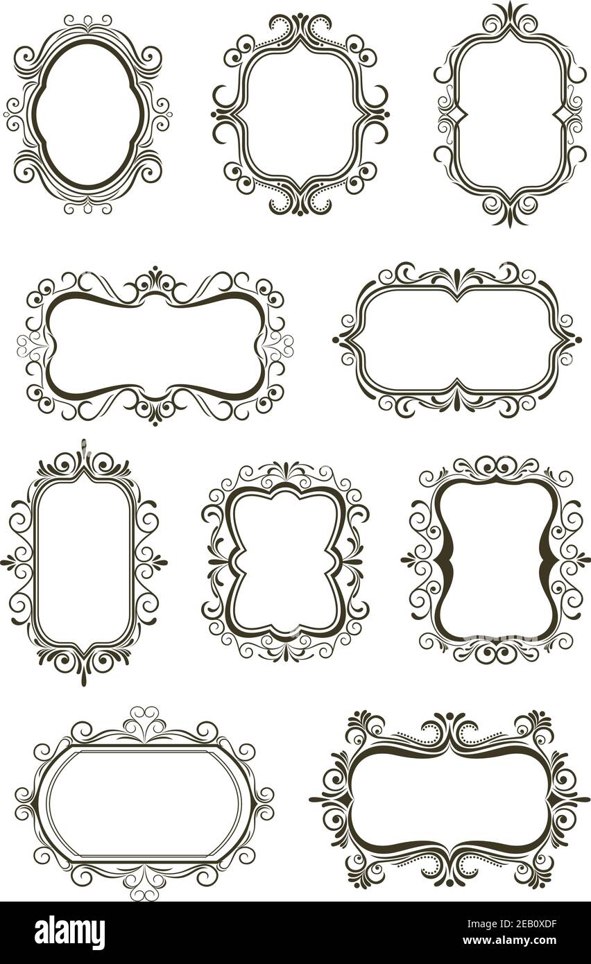 Victorian Borders And Frames